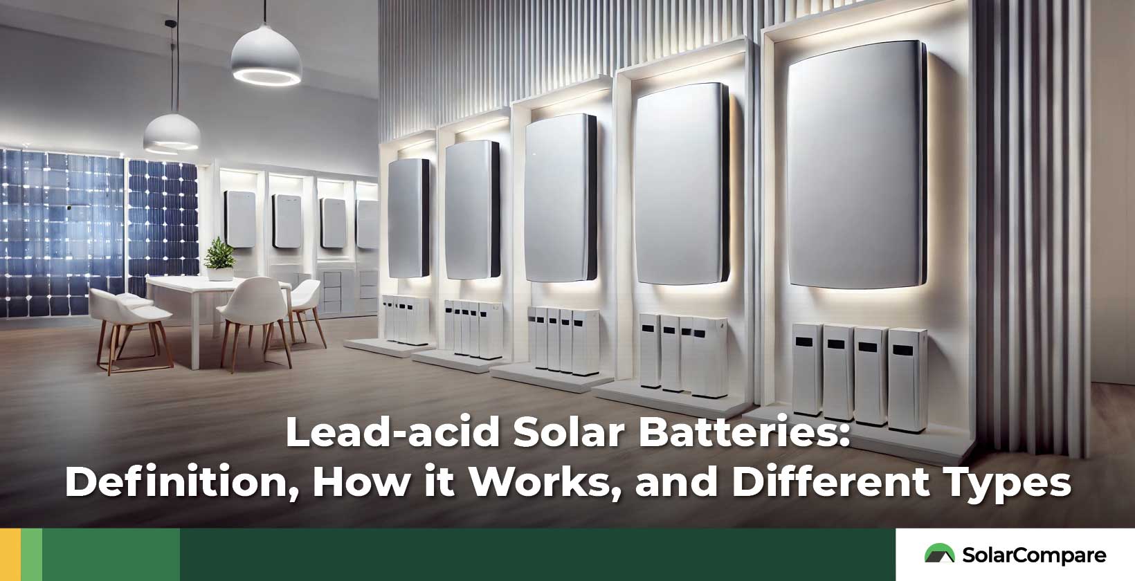 Lead-acid Solar Batteries: Definition, How it Works, and Different Types