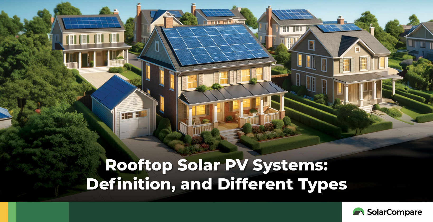 Rooftop Solar PV Systems: Definition, and Different Types